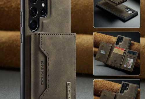 Кожаный чехол Samsung Galaxy S23 Ultrа