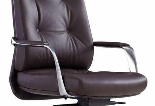 Кресло компьютерное DAO кожа, коричневая