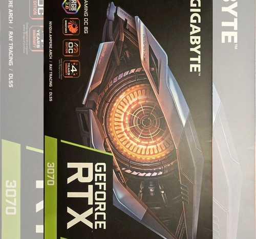 Видеокарта Gigabyte Gaming OC RTX 3070 8gb