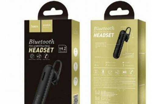 Bluetooth гарнитура-hoco-E36-черная