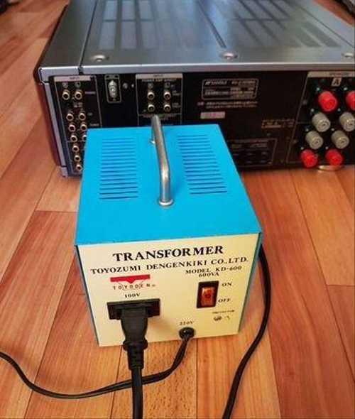 Понижающий трансформатор 220 на 100 вольт (600Вт)