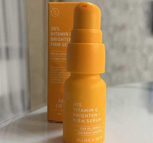 Allies OF skin 20% vitamin c brighten   firm serum