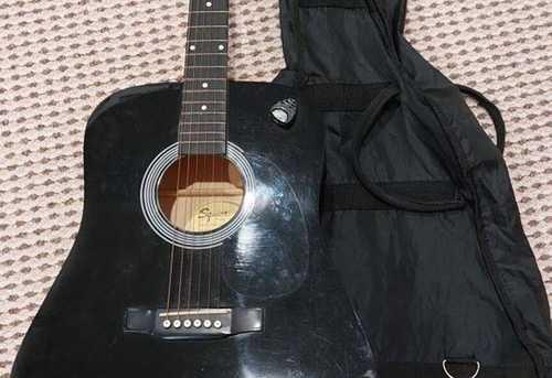 Гитара Squier Fender SA 105 Black