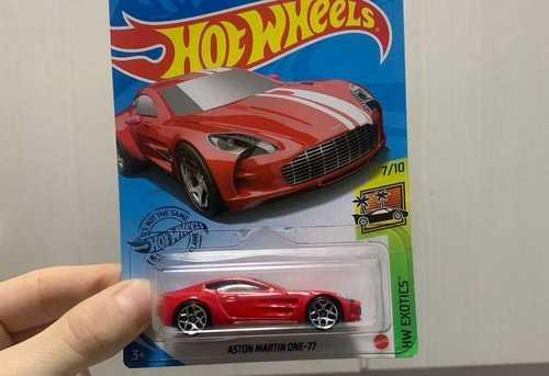 Hot wheels "aston martin ONE-77"