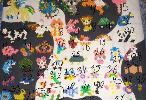 Поделки из Aquabeads