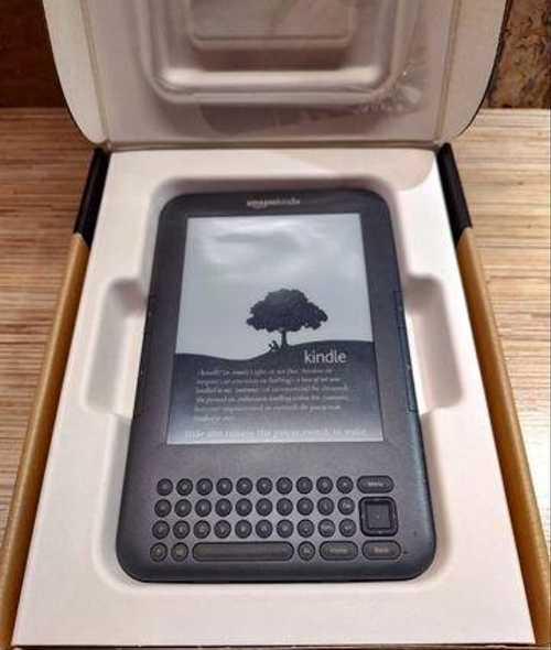 Ридер Amazon Kindle 3 Keyboard 3G + Wi-Fi б/у