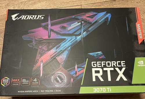 Видеокарта rtx 3070ti gigabyte Aorus 8gb гарантия