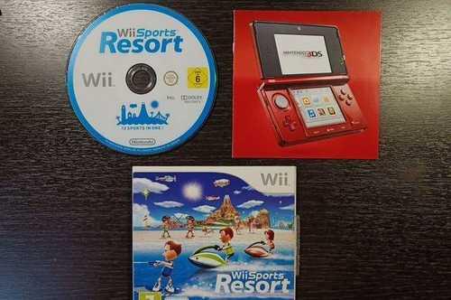 Wii Sports resort диск + мануал