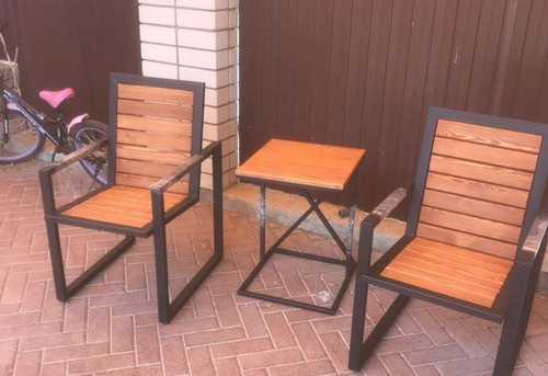 Садовые столы стулья
