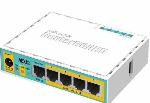 Маршрутизатор Mikrotik hEX PoE lite