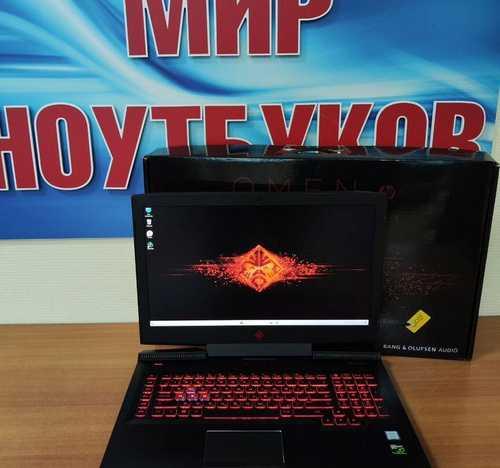 Игровой монстр HP omen 17" на гарантии