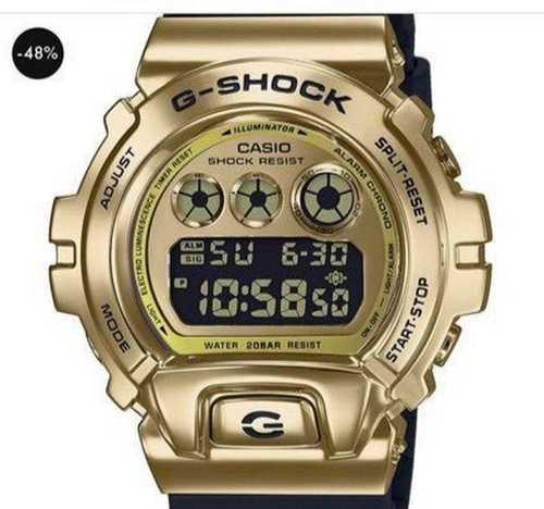 Часы Casio G-shock GM-6900G-9ER Новые