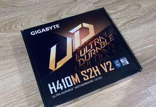 Материнская плата новая Gigabyte H410M S2H V2