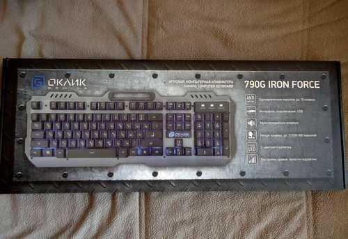 Игровая компьютерная клавиатура 790G iron force