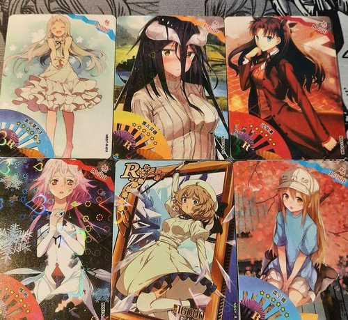 Карточки аниме Anime card Истории Богинь