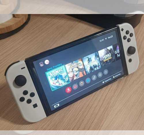 Nintendo switch oled с играми