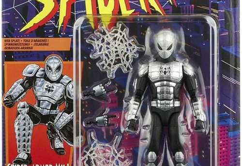 Человек паук чёрно серый "Spider-Armor Mk I"