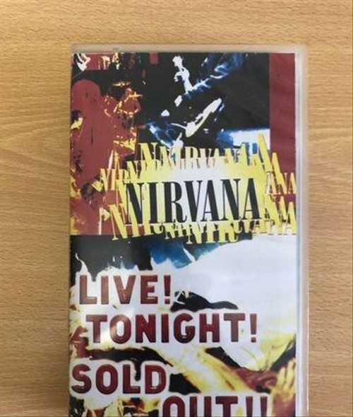 Видеокассета VHS Nirvana