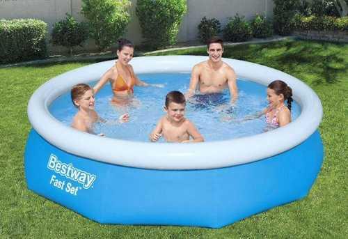 Детский надувной бассейн для дачи 305х76см Bestway