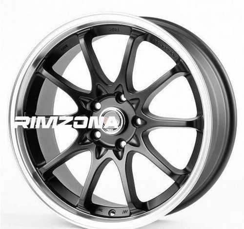 Литые диски rays R18 5x114.3 srt. Примерка