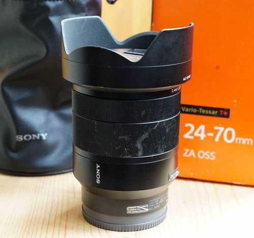 Sony Carl Zeiss 24-70mm f/4 ZA OSS + светофильтры