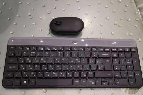 Комплект беспроводной Logitech MK470, графитовый