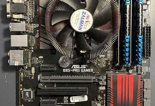 Asus B85-PRO gamer + i7-4770