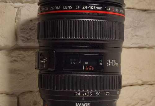 Объектив Canon EF 24-105mm F/4 L IS USM