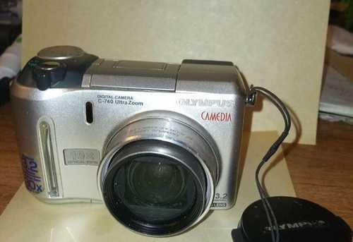 Фотоаппарат olympus с картой памяти 16 Мб