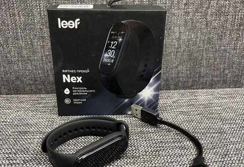 Фитнес-трекер Leef Nex черный розовый б/у