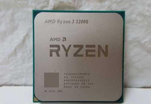 Процессор AM4 AMD Ryzen 3 3200G (4x3600MHz)