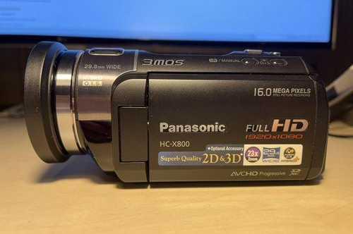 Видеокамера panasonic HC-X800