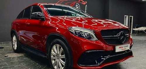 Обвес в стиле GLE63 AMG на Mercedes GLE coupe C292