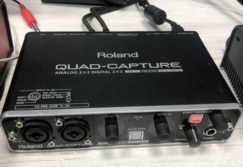 Звуковая карта Roland quad-capture