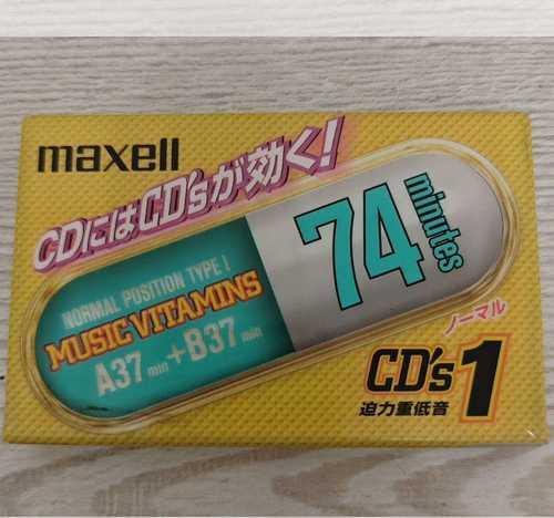 Аудиокассета maxell cdsi 74