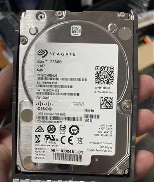 SAS HDD Seagate Exos 10E2400 12g 2.5"