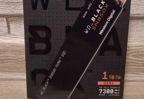 1Tb WD Black SN850X PCIe 4.0 SSD(Новый)