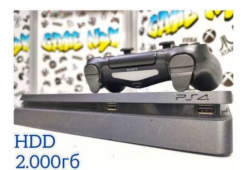 Sony PlayStation 4 Slim (2000гб) Б/У