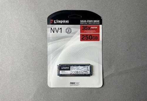 SSD M2 2280 250 GB NVMe Kingston Новый с гарантией