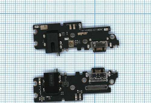 Плата разъема питания с аудио разъемом Meizu 16