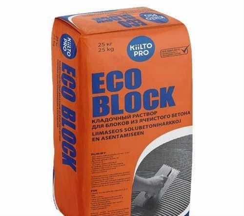 Клей для газобетона kiilto ECO block 25кг