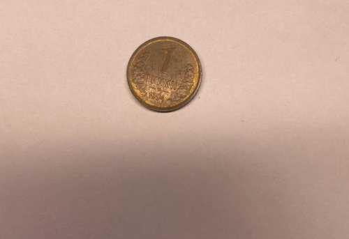 Монета 1 тиин 1994
