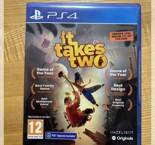 It takes two ps4 диск