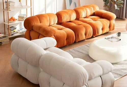 Модульный дизайнерский диван. тренд 2024 года