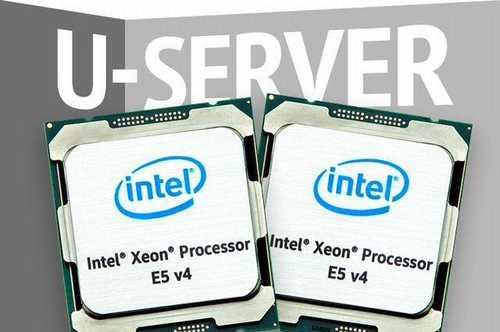 2х E5-2650v4 12C 2.2-2.9GHz 105W, процессор Intel