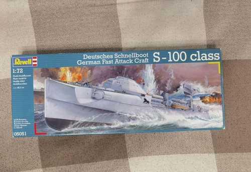Сборная модель Revell Schnellboot S-100 class 1/72