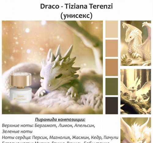 Масляные духи draco Tisiana terensi