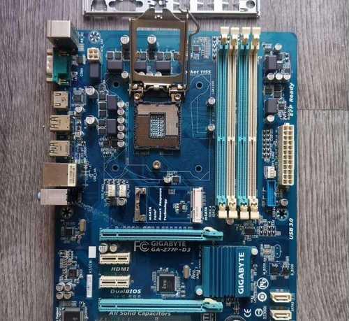 Gigabyte GA-Z77P-D3 сокет 1155