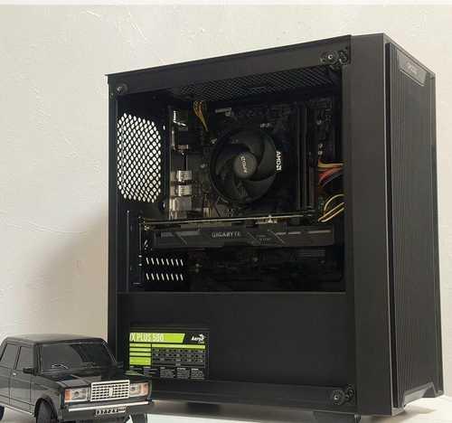 Игровой пк, ryzen 5 1600, gtx 1060, озу 16gb, SSD