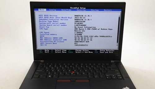 USA Lenovo ThinkPad A485 ryzen/32G RAM/512G SSD